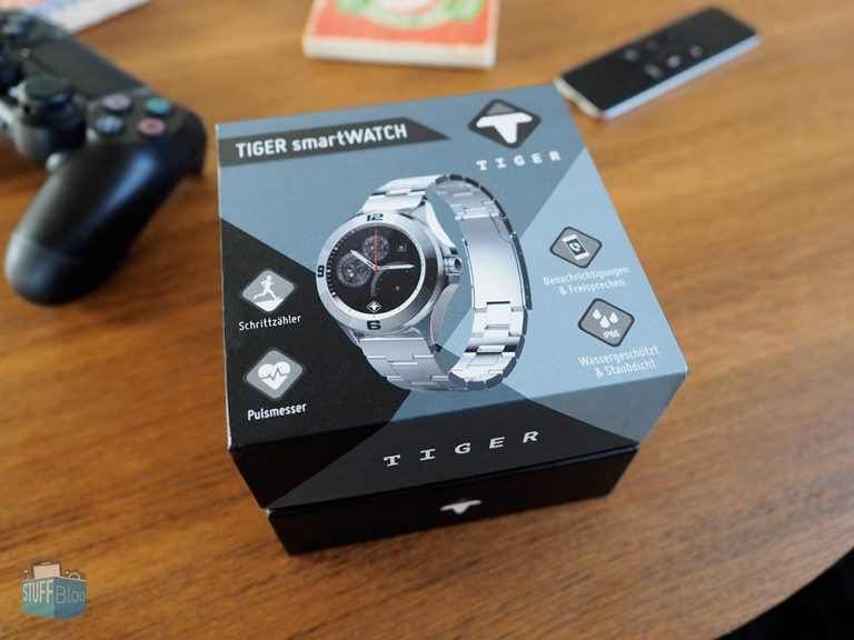 TIGER smartWATCH im stuffblog Test